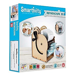Smartivity Retroscope Engineering STEAM Learning Toy Cinstruction Kit for Kids Ages 8 and Up