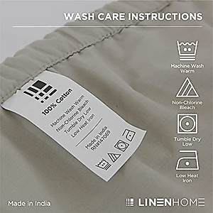 100% Cotton Percale Fitted Sheet Queen Size, White, 1 Deep Pocket Fitted Sheet, Crisp and Cool Strong Bed Linen, 60"X80"+15"