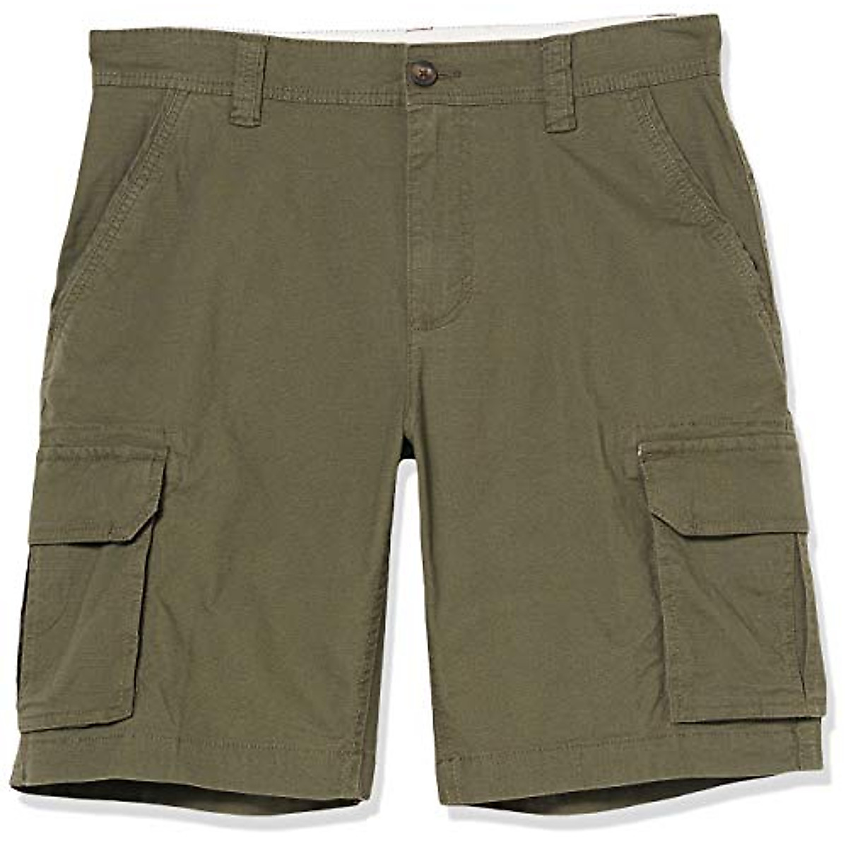 Amazon Essentials Men's 10” Lightweight Ripstop Stretch Cargo Short, Olive, 32