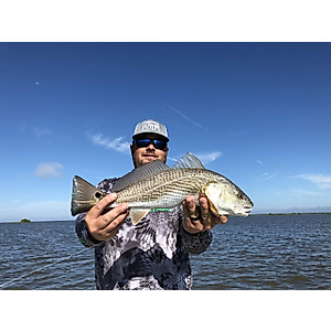 Fitzgerald Fishing All Purpose Series 7'6" Medium - Spinning Graphite Rod - Designed for Bass Fishing and Inshore Fishing