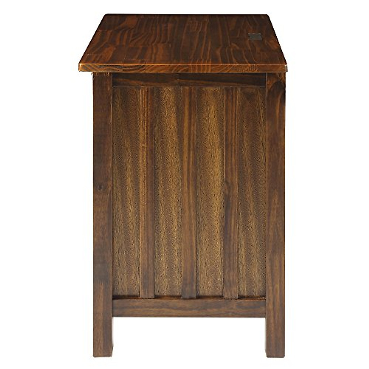 Casual Home Vanderbilt Nightstand with USB Ports-Warm Brown, 24"L x 17"W x 27"H