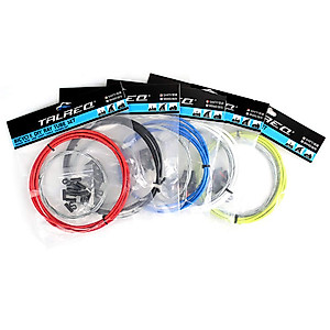 TRLREQ Universal Bicycle Shifter Cable Housing Set for Shimano Sram Derailleur/MTB Road Bike (Black)