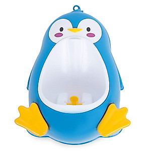MACIMO Baby Boy Potty Penguin Children Stand Vertical Urinal Pee Infant Toddler Wall-Mounted Blue