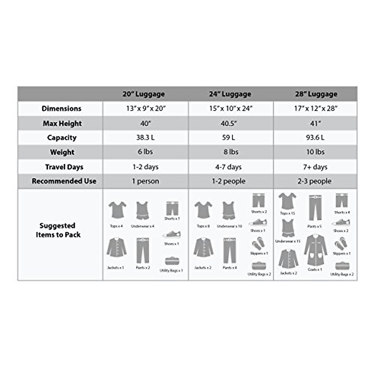 Rockland Safari Hardside Spinner Wheel Luggage, Leopard, 3-Piece Set (20/24/28)