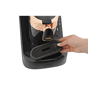 Arzum Okka Automatic Turkish/Greek Coffee Machine, USA 120V UL, Black/Copper (Gold)