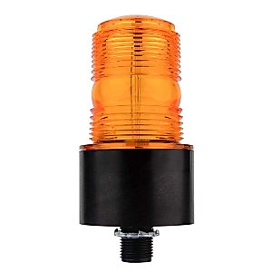 TOMAR 495S-120-A Microstrobe 1/2"-14 NPSL Male Thread Mount Base, 120VAC (Amber, 1/2" Male Thread Mount (120 VAC))