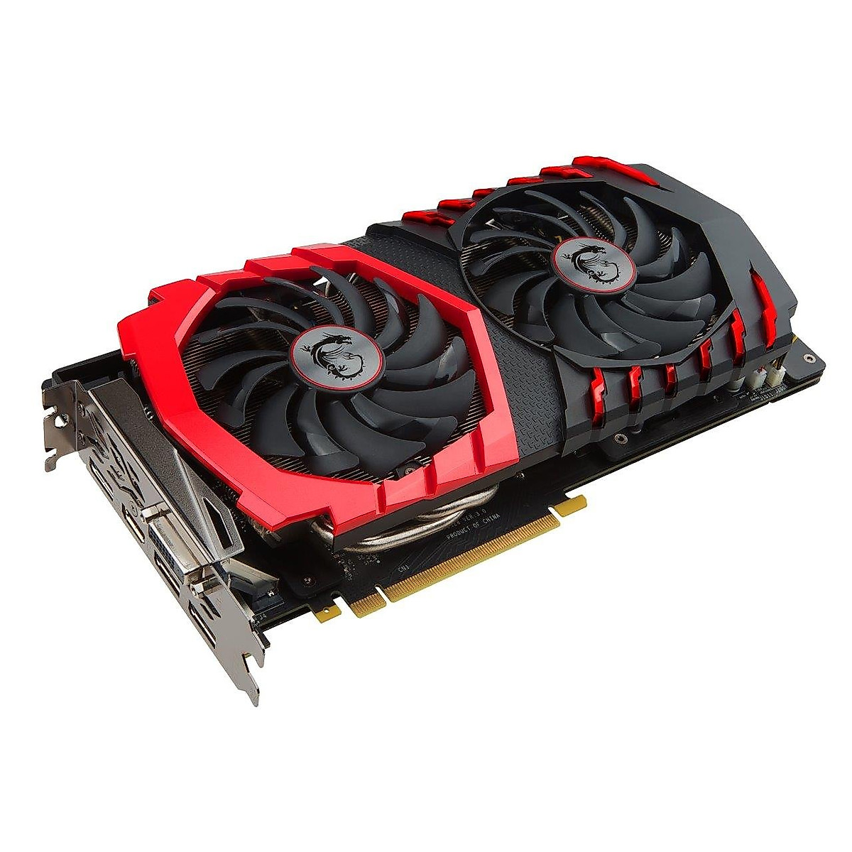 MSI GAMING GeForce GTX 1060 6GB GDRR5 192-bit HDCP Support DirectX 12 Dual TORX 2.0 Fan VR Ready Graphics Card (GTX 1060 GAMING X 6G)