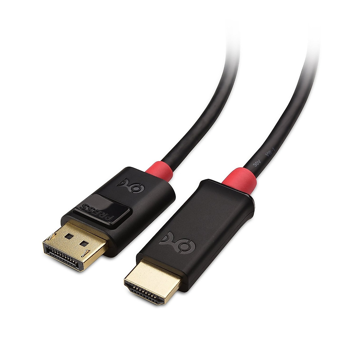 Cable Matters 4K DisplayPort to HDMI 4K Adapter Cable (4K DP to HDMI) 6 Feet