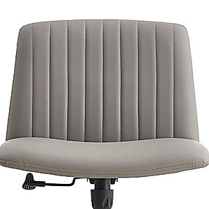 FATFISH Home Computer Chair Office Chair Adjustable 360 ° Swivel Cushion Chair with Black Foot Swivel Chair Makeup Chair Study Desk Chair