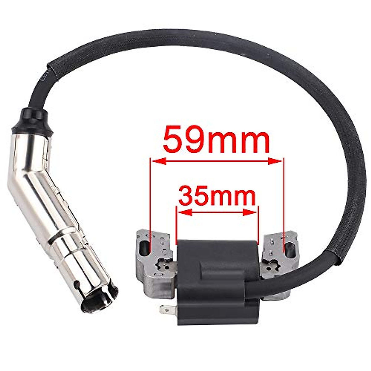 HIPA 595304 Magneto Armature for BS 799650 592841 795315 Ignition Coil 17HP 17.5HP 19.5HP 20HP Intek OHV Engine Poulan Craftsman MTD Troy-Bilt Lawn Mower