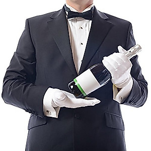 LUCKY SLD 10Pairs White Cotton Gloves Large Size for Art handling Crafting Coin Jewelry Silver Inspection