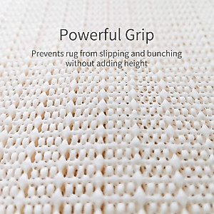 8x10 Non-Slip Area Rug Pad Gripper for Any Hard Surface Floors Keep Your Rugs Safe and in Place