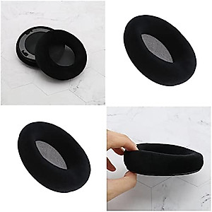 Pair of Replacement Soft Velour Headphones Earpads Cover Cushions Compatible with AKG K701 K702 Q701 Q702 K601 K612 K712 Headset Ear Cushion Repair Parts