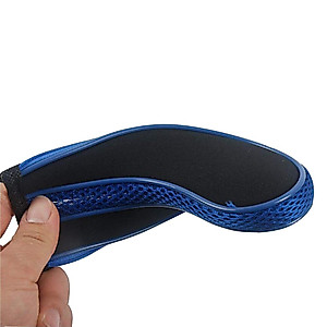 VideoPUP 10PCS Golf Iron Head Covers Long Neck Iron Zippered Golf Club Headcovers Protect Set