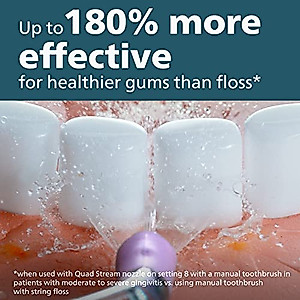 Philips Sonicare Power Flosser 5000, White, Frustration Free Packaging, HX3811/20