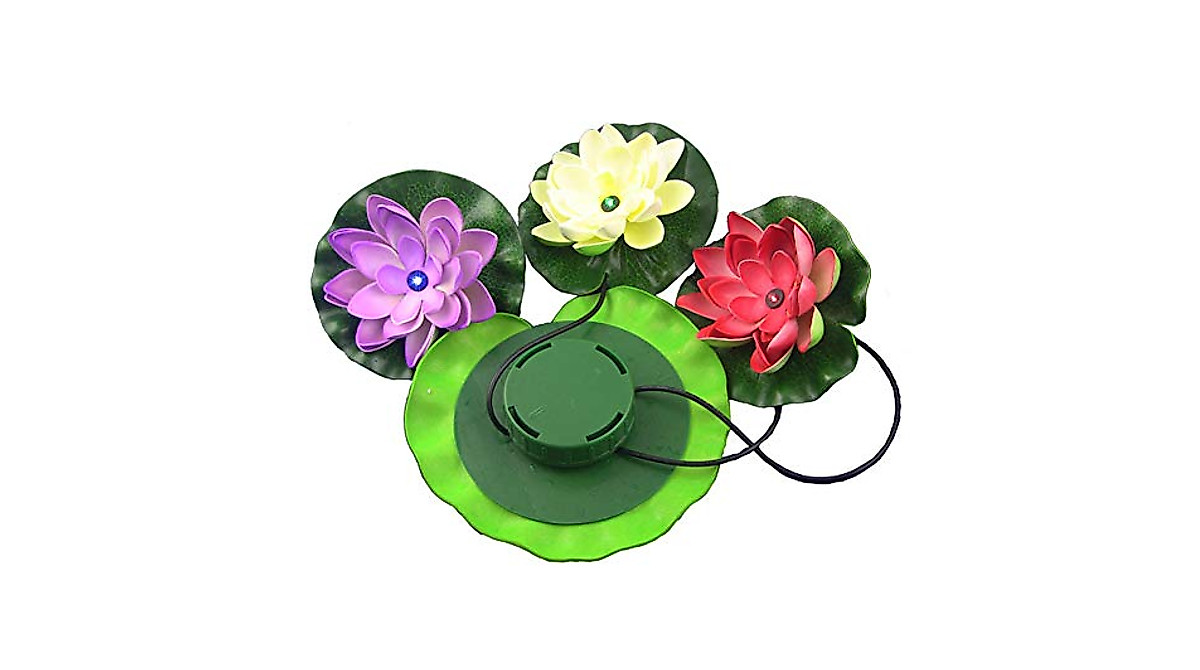 Superdream Floating Solar Lily Pads for Beautiful Ponds