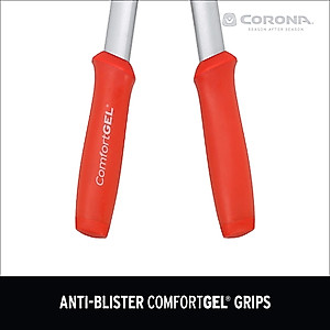 Corona HS 3244 ComfortGEL Hedge Shear, 9-Inch Blade, Pack of 1, Red