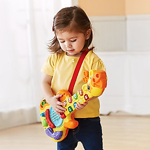 VTech Zoo Jamz Guitar (Frustration Free Packaging), Yellow, 80-179001