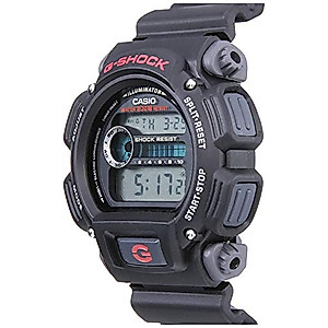 Casio Men's G-Shock DW9052-1V Shock Resistant Black Resin Sport Watch
