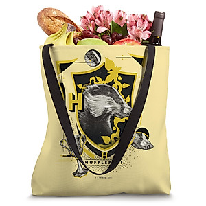 Harry Potter Hufflepuff Shield Realistic Badger Tote Bag