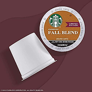 Fall Blend Medium Roast Coffee Single Serve Pods for Keurig Brewers, 1 box of 10