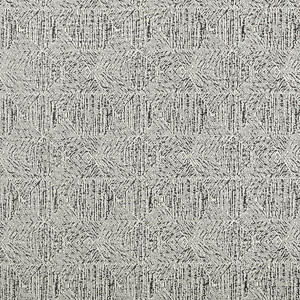 Sun Zero Tompkins Tonal Geometric Total Blackout Cordless Roman Shade, 35" x 64", Gray