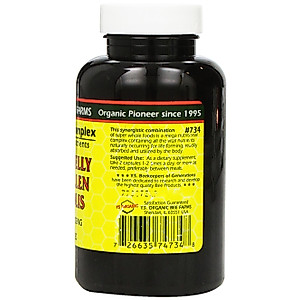 Y.S. Eco Bee Farms, (3 Pack) Royal Jelly, Bee Pollen, Propolis, Plus Korean Ginseng, 90 Capsules