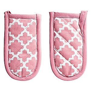 DII Lattice Basics Collection Kitchen Essentials, Pan Handle Set, Rose Pink, 3, Piece