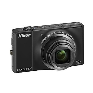 Nikon Coolpix S8000 14.2MP Digital Camera with 10x Optical Vibration Reduction (VR) Zoom and 3.0-Inch LCD (Black)