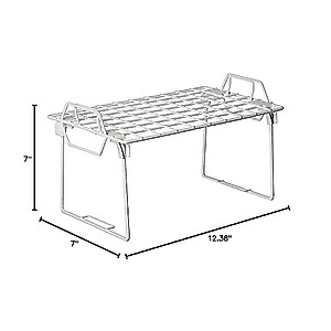 Whitmor Wire Grid Stacking Shelf Small