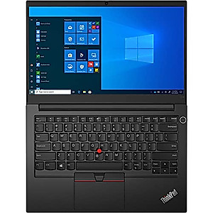 Lenovo ThinkPad E14 Gen 2 14" FHD IPS (8GB RAM, 256GB SSD, AMD 6-Core Ryzen 5-4500U(Beat i7-1165G7)) Business Laptop, Long Battery, Anti-glare, Type-C (DP and Charge), Webcam, Win 10 / Win 11 Pro