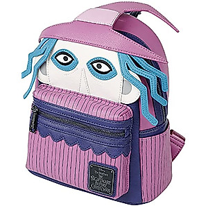 Loungefly x Nightmare Before Christmas Shock Cosplay Mini Backpack (One Size, Multicolored)