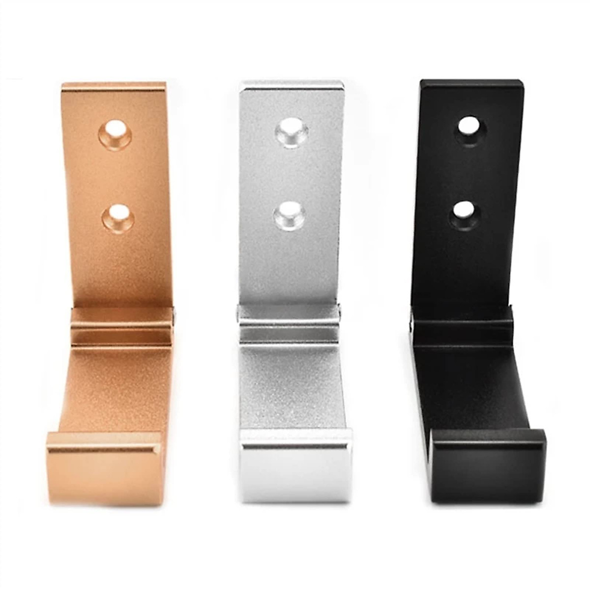 Headphone Stand/Headset Holder Headphone Holder Stand Foldable Wall Hanger Clothes Hook Bracket for Headset Display Support Mount Earphones Accessories PC Gaming Headset Stand ( Color : Black )