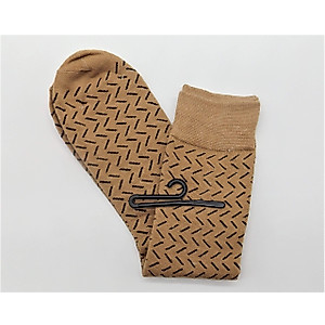 NAHANCO SH1-100 Plastic Sock Hangers, 3 1/2", Black, 100 Pieces