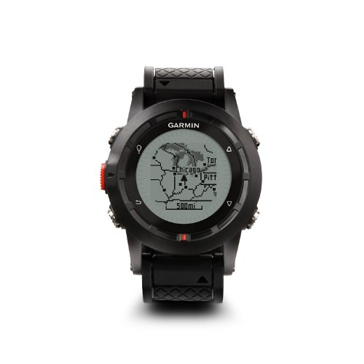 Garmin Fenix GPS Watch Fitness Tracker for Smartphone, Black (Certified Refurbished)