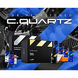 CARPRO CQUARTZ UK 3.0_30ml Kit w/Reload - Ceramic Coating Finish, Quartz Based Nanotechnology, Bonds to Paint, Glass, Metal and Plastic