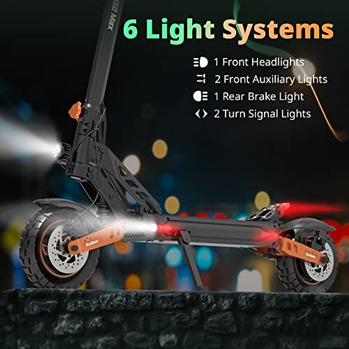 KUKIRIN G2 Max Electric Scooter with Seat, Powerful 1000W Motor, 35 MPH Max Speed, 50 Miles Range, 48V/20Ah Large Capacity Battery, Dual Brake Folding Fast e Scooter for Adult (G2max/1000W/20AH)
