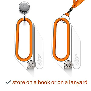 Slice 10598 Rotary Scissors Cutting Tool by Slice, Bladeless Scissors, Ambidextrous Cutter Ideal for Cutting Gift Wrap, Gift Basket Cellophane, Paper 1 Pack