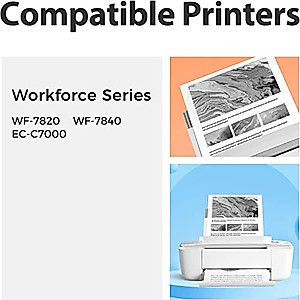 OA100 Remanufactured 812 XL Ink Cartridge Replacement for Epson 812XL T812 T812XL to Work for Workforce Pro WF-7840, WF-7820, EC-C7000, (Black, 2-Pack) 812XL Ink Cartridges