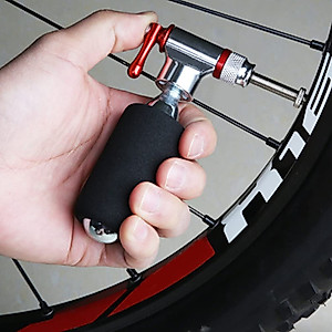 BESPORTBLE 6pcs Co2 Cylinder Set Professional Cycle Pump Cover Bike Inflators Cover High Pressure Pump Cover Cycling Pump Cover Convenient Tire Pump Cover Convenient Bike Pump Cover Air Pump