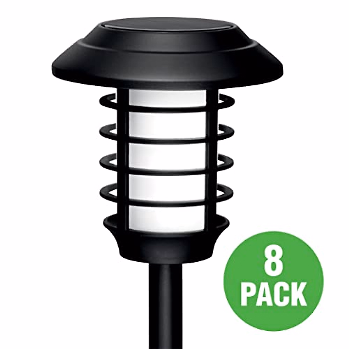 Bell+Howell Solar Pathway Lights Color Changing LED Solar Lights Outdoor, IP67 Waterproof Solar Path Lights, Solar Powered Garden Lights for Walkway, Yard, Backyard, Lawn or Landscape - 8 Packs