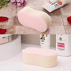 Body Sponges for Shower,Reusable Buff Puff Style Aromatherapy Loofah Body Sponge | Exfoliate Sponges Scrub Dead Skin Remover Sponge for Adult Baby Pingfen