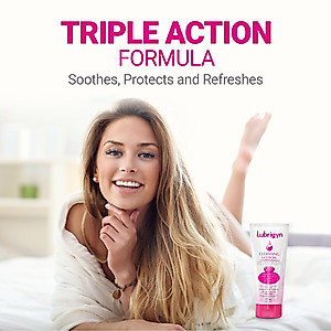 Lubrigyn - Cleansing Lotion, Moisturizing and Replenishing Daily Feminine Wash, Hyaluronic Acid-Enriched Feminine Care for Dry and Delicate Skin, pH Balancing Wash with Fitoextract Complex, 7 fl oz