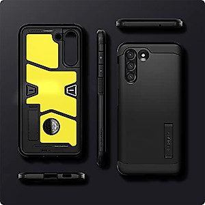 Spigen Tough Armor Designed for Galaxy S21 FE Case (2021) - Black