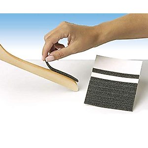 NAHANCO FP2 Non-Slip Adhesive Foam Strips for Clothes Hangers, Grey (Pack of 200)