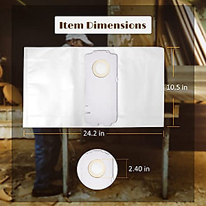 Souyou 204308 6 Pcs Set CT Mini/Midi -2/5 Filter Bag Compatible with fes-tool CT MINI, CT MINI I, CT MIDI and CT MIDI I manufactured from 2019 onwards, CTC MINI/MIDI and CT 15, Reusable