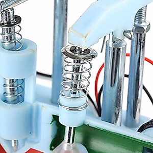 YWBL-WH 4 Stroke Diesel Hand Crank Model, Diesel Engine Combustion Engine Model Physics Mechanics Experiment Teaching Instrument, Poster Mockup