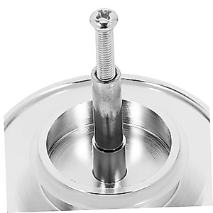 QUMIIRITY Strainer Tub Drain Plug Overflow Drain Cover Sink Plugs Bathtub Cover Bathtub Drain Stopper Faucet Sprayer Drain Pipe Kitchen Sink Installation Parts Sink Hole Cover Copper Silver