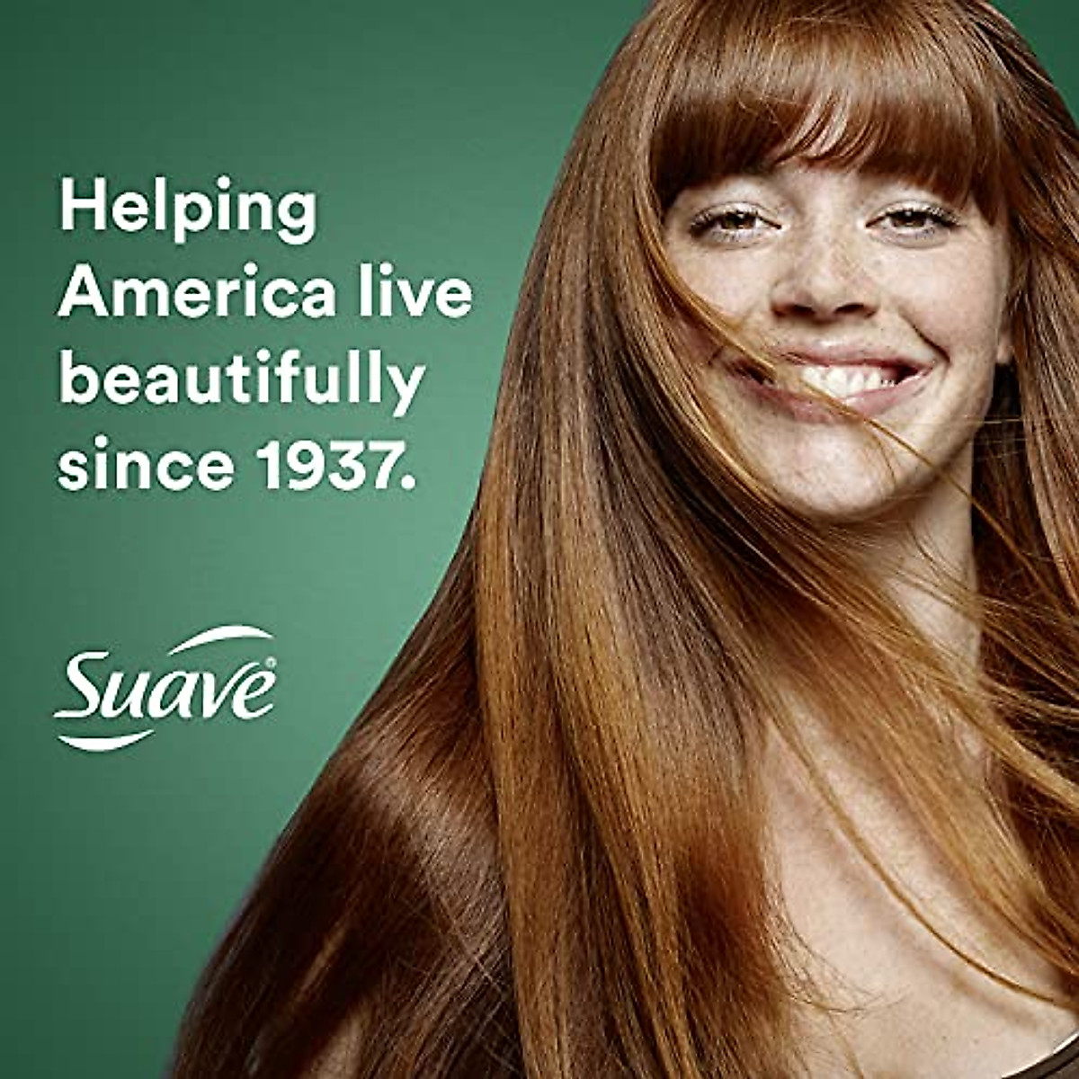 Suave Moisturizing Shampoo Almond + Shea Butter Paraben Free 12.6 oz