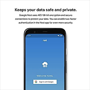Google indoor Nest Video Doorbell Camera 720p Wired (Renewed)